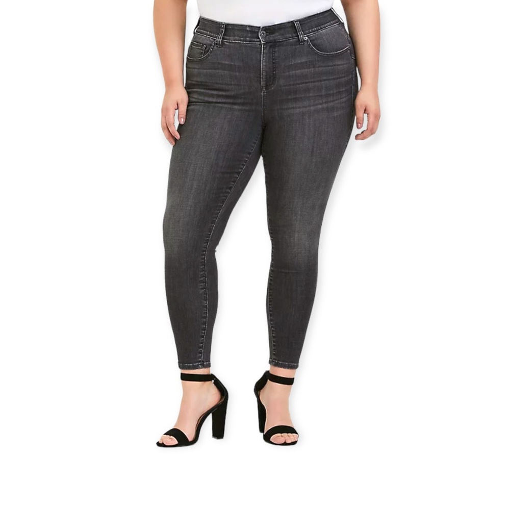 12 Bombshell Skinny Super Soft High-Rise Jeans - Gem